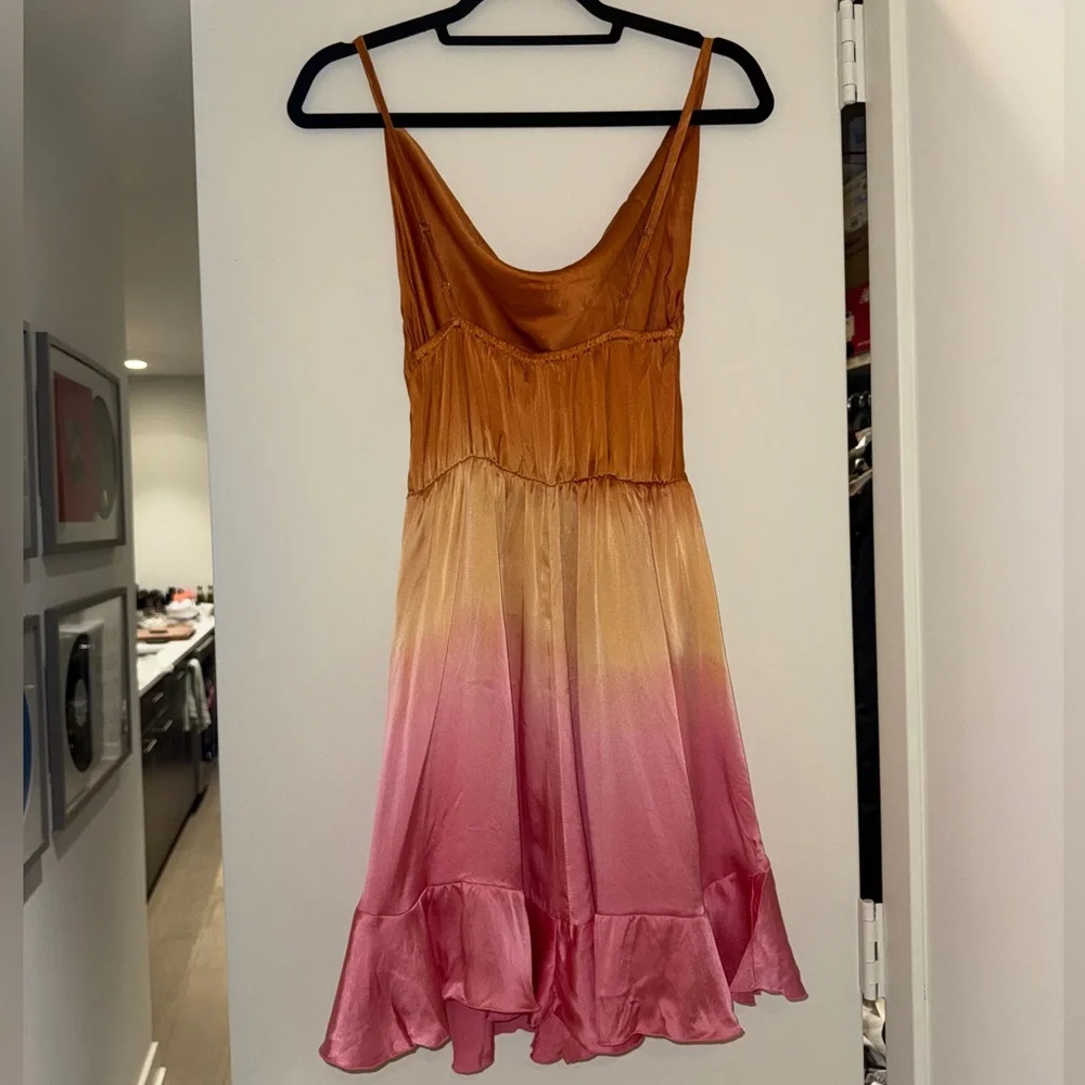 Tiare Hawaii | Dresses | Nwt Tiare Hawaii Aurora Silk Mini Dress Rust ...